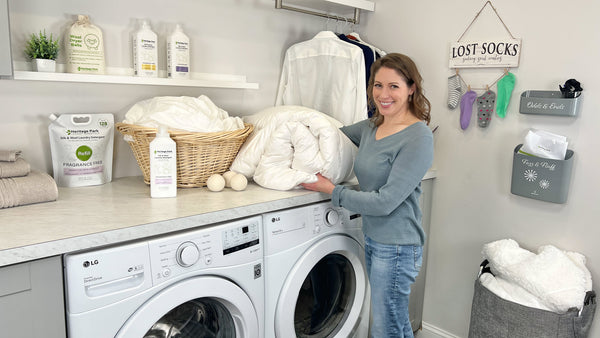 The Ultimate Guide to Washing Your Down Pillow and Comforter - Heritage ...
